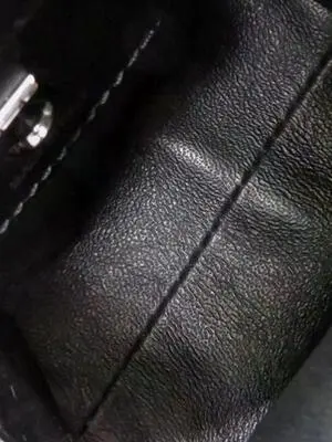 FERRAGAMO Leather Gancini Trifoglio Handbag