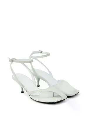 MORSICA Cut-out Kitten Heel Sandals