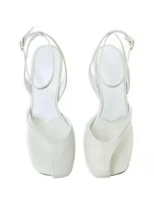 MORSICA Cut-out Kitten Heel Sandals