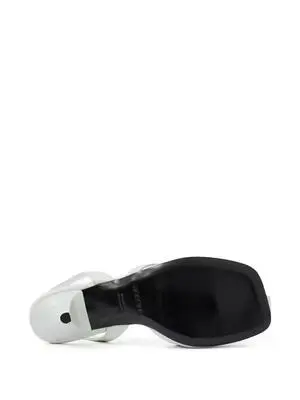 MORSICA Cut-out Kitten Heel Sandals
