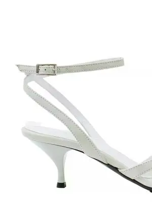 MORSICA Cut-out Kitten Heel Sandals