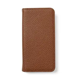 ASPINAL OF LONDON Iphone 16 Pro Magnetic Card Case In Pebble - Tan