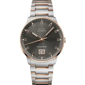 MIDO Commander Big Date Automatic Bracelet Watch - Anthracite