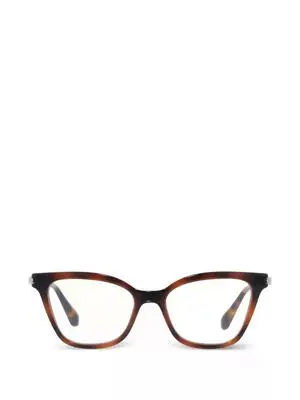 FERRAGAMO Cat-eye Full-rim Eyeglasses - Brown