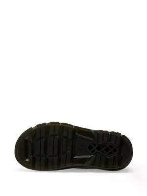 Dr. Martens Zebzag Anywair Suede Mules - Black