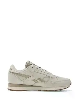 REEBOK Classic Perforated Leather Sneakers - Neutrals
