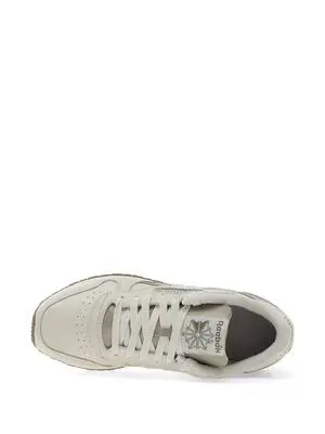 REEBOK Classic Perforated Leather Sneakers - Neutrals