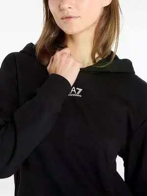EA7 Logo-print Hoodie