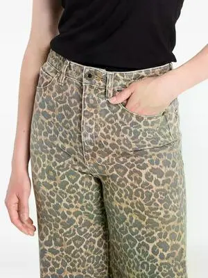 Guess Leopard Print Jeans