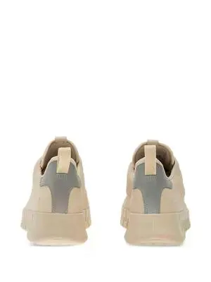 Ecco Leather Gruuv Sneakers - Neutrals