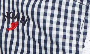 NOAH Gingham Runner Baseball Cap
