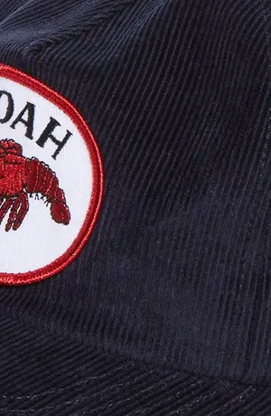 NOAH Coastal Patch Corduroy Baseball Cap