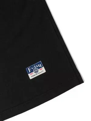 EVISU Logo-embroidered T-shirt