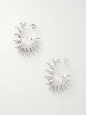 Jacquemus Silver Tone Earrings