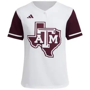 Adidas Maroon Texas A&m Aggies Replica Softball Jersey