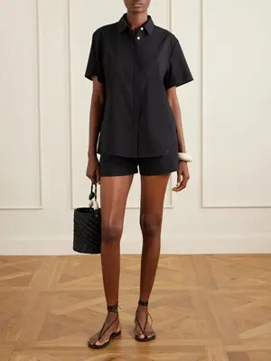 LIDO Cotton Poplin Shorts