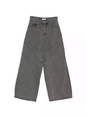 ALIS Panelled Barrel-leg Jeans