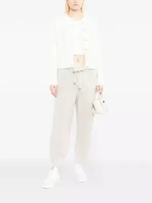 JAMES PERSE Bouclé Drawstring Track Pants