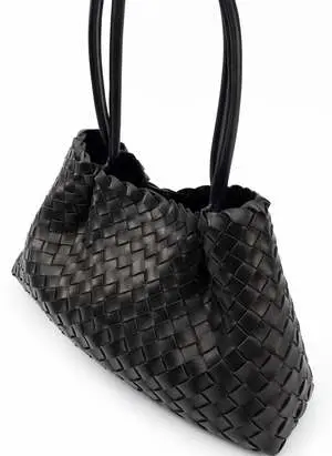 ELLEME Dimple Tote Medium Woven Leather