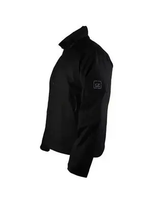 C.P. COMPANY Zip-up High Neck Jacket - Black