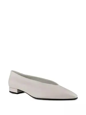 Loro Piana Rebecca Pointed Ballet Flats - Neutrals