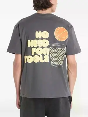 EA7 Graphic-print Cotton Jersey T-shirt