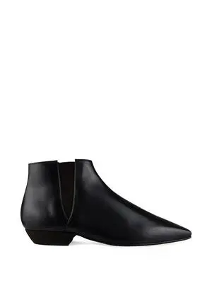 Loro Piana Elastic Leather Boots