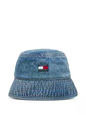 Tommy Hilfiger Heritage Logo-patch Denim Bucket Hat