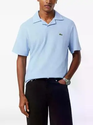 Lacoste Embroidered-logo T-shirt - Blue