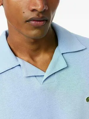 Lacoste Embroidered-logo T-shirt - Blue
