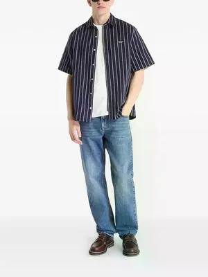 Guess Vertical-stripe Short-sleeve Shirt