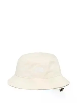 The North Face Logo-embroidered Bucket Hat - Neutrals
