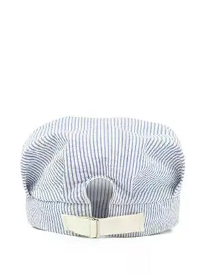 Engineered Garments Striped Seersucker Cap