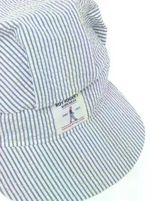 Engineered Garments Striped Seersucker Cap