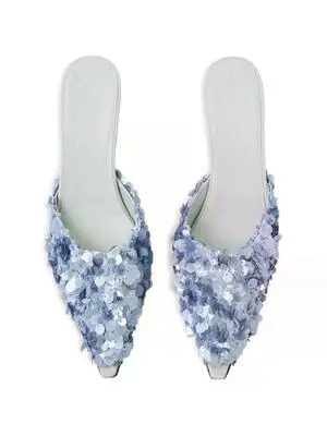 MORSICA Embellished Pointed-toe Sandals