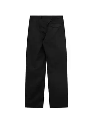 RIER Straight-leg Trousers - Black
