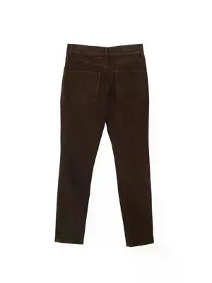 JAMES PERSE Moleskin Five-pocket Trousers - Brown