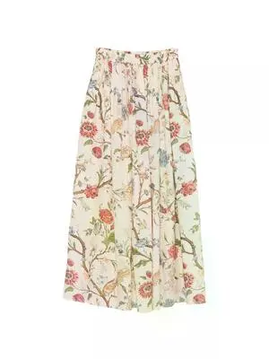 INTO THE EAST Floral Print Palazzo Pants