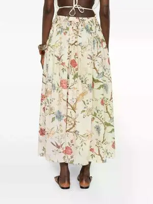 INTO THE EAST Floral Print Palazzo Pants