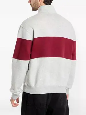 Gap Logo-embroidered Quarter-zip Sweater