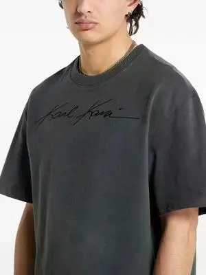 KARL KANI Logo-embroidered T-shirt