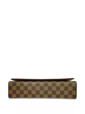 LOUIS VUITTON 2001 Tribeca Carre Damier Shoulder Bag - Brown