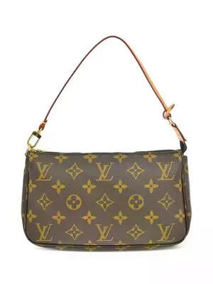 LOUIS VUITTON 2002 Pochette Accessoires Monogram - Brown