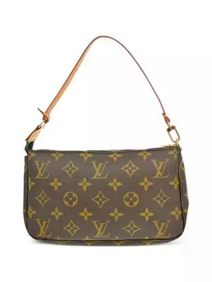 LOUIS VUITTON 2002 Pochette Accessoires Monogram - Brown