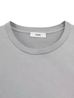 RIER Crew-neck Short-sleeved T-shirt - Grey