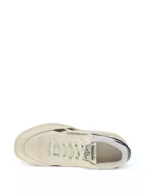 REEBOK Club C Double Revenge Logo-patch Sneakers - Neutrals