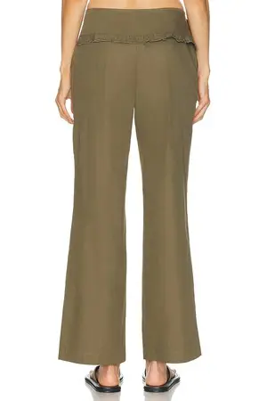DEIJI STUDIOS Flounce Belt Pant