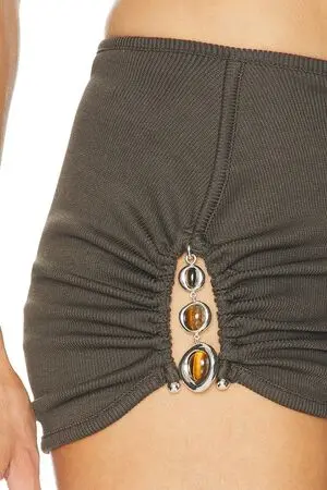 Christopher Esber Droplet Crystal Track Short Husk