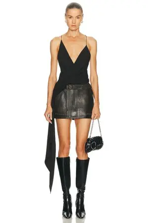 Alex Perry Wrap Asymmetric Top