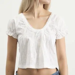 HOUSE OF SUNNY Sea Breeze Cotton Top